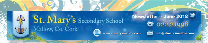 St. Mary's - Mallow St. Mary's Mallow News - September 2018 | CEIST ...