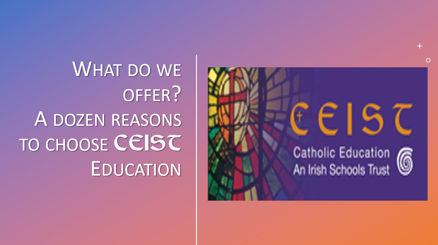 12 Reasons to Choose CEIST | CEIST | Catholic Education | An Irish ...