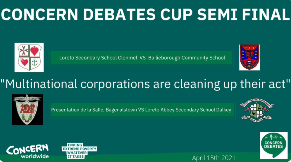 CONCERN Debates Cup Semi Final | CEIST | Catholic Education | An Irish ...